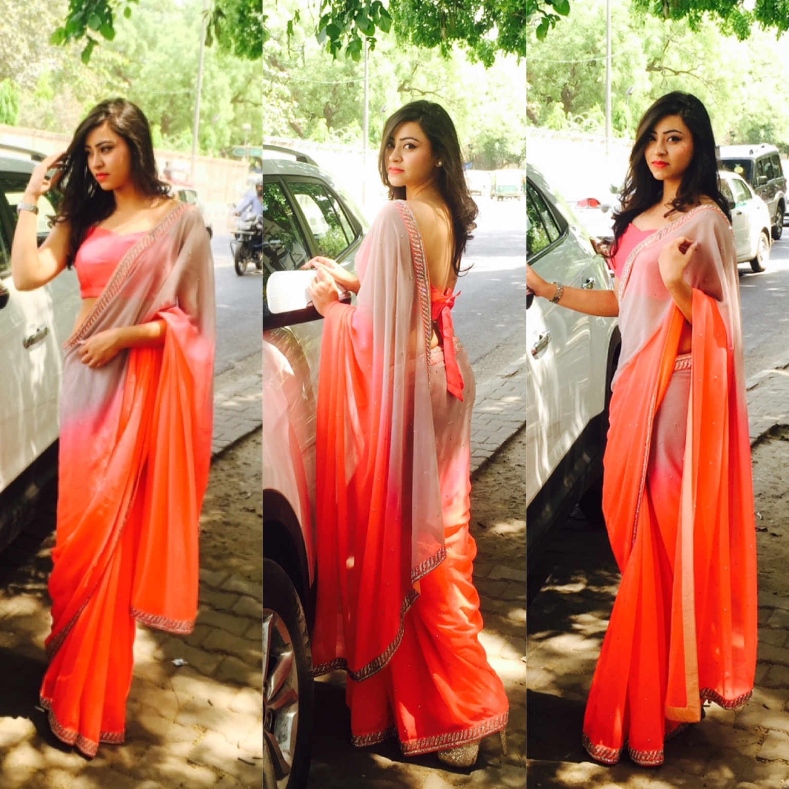 COLLEGE FAREWELL 2016' SAREE - MY STYLE #roposo #saree #sareeday # ...